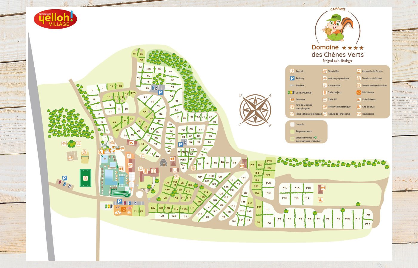 Plans de camping - Coyote compagnie