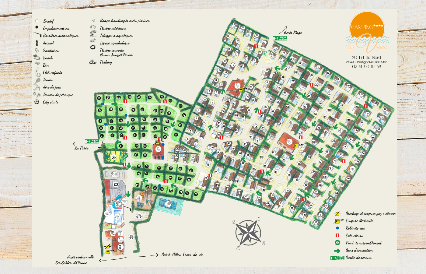 Plans de camping - Coyote compagnie