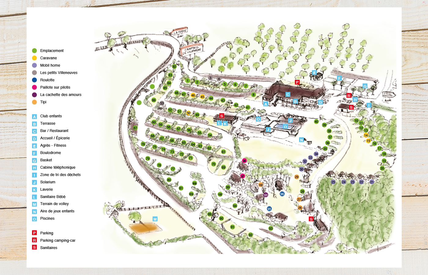 Plans de camping - Coyote compagnie